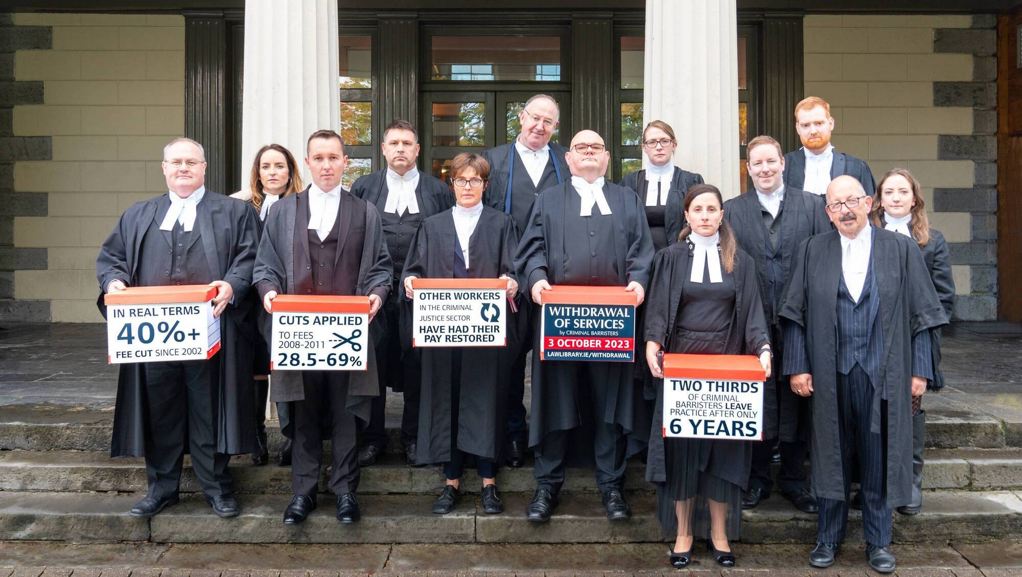 Barristers strike: ‘This isn’t about rates, it’s about equality ...