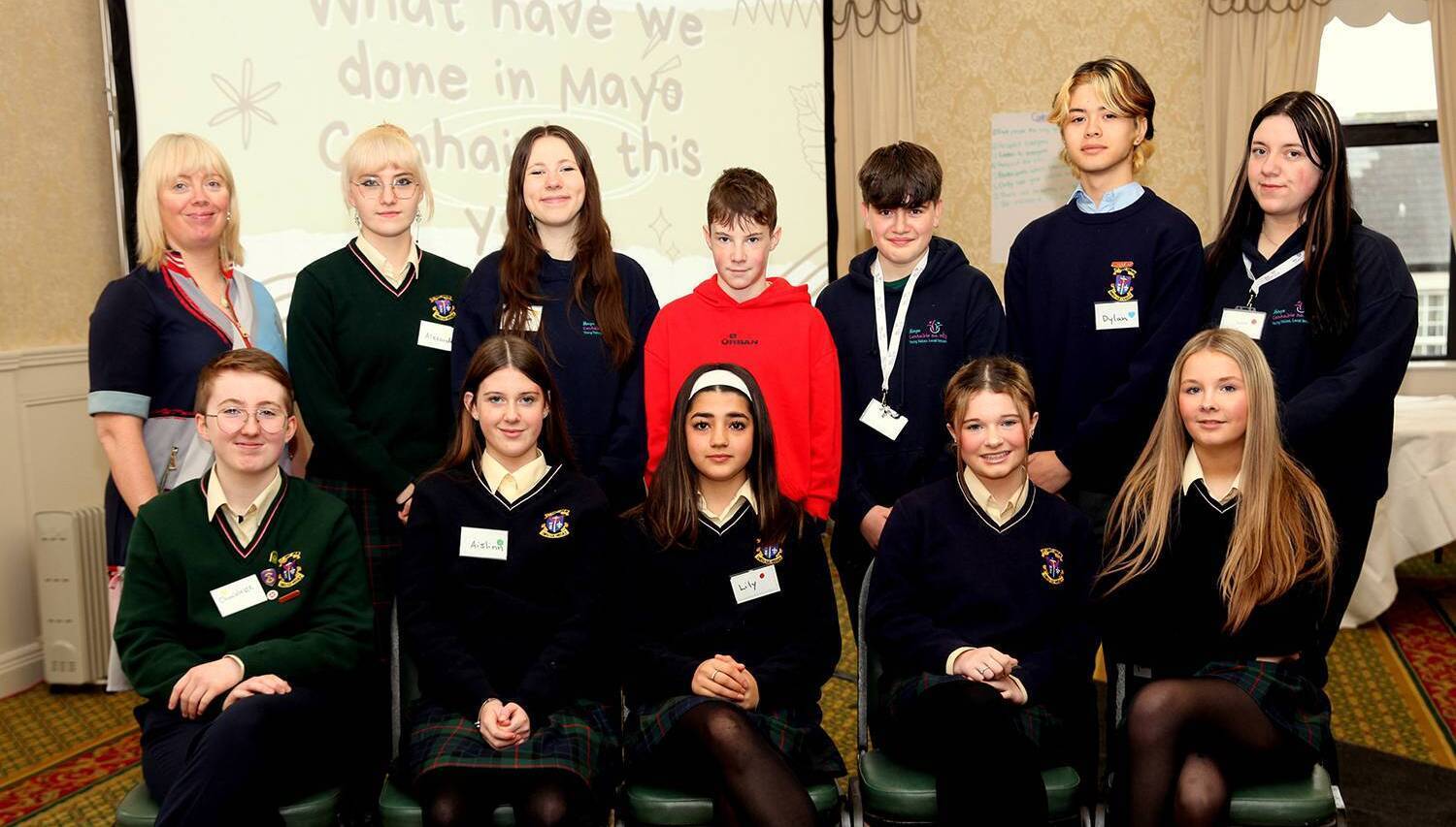 Local Notes: Students from St Louis Community School, Kiltimagh attend ...