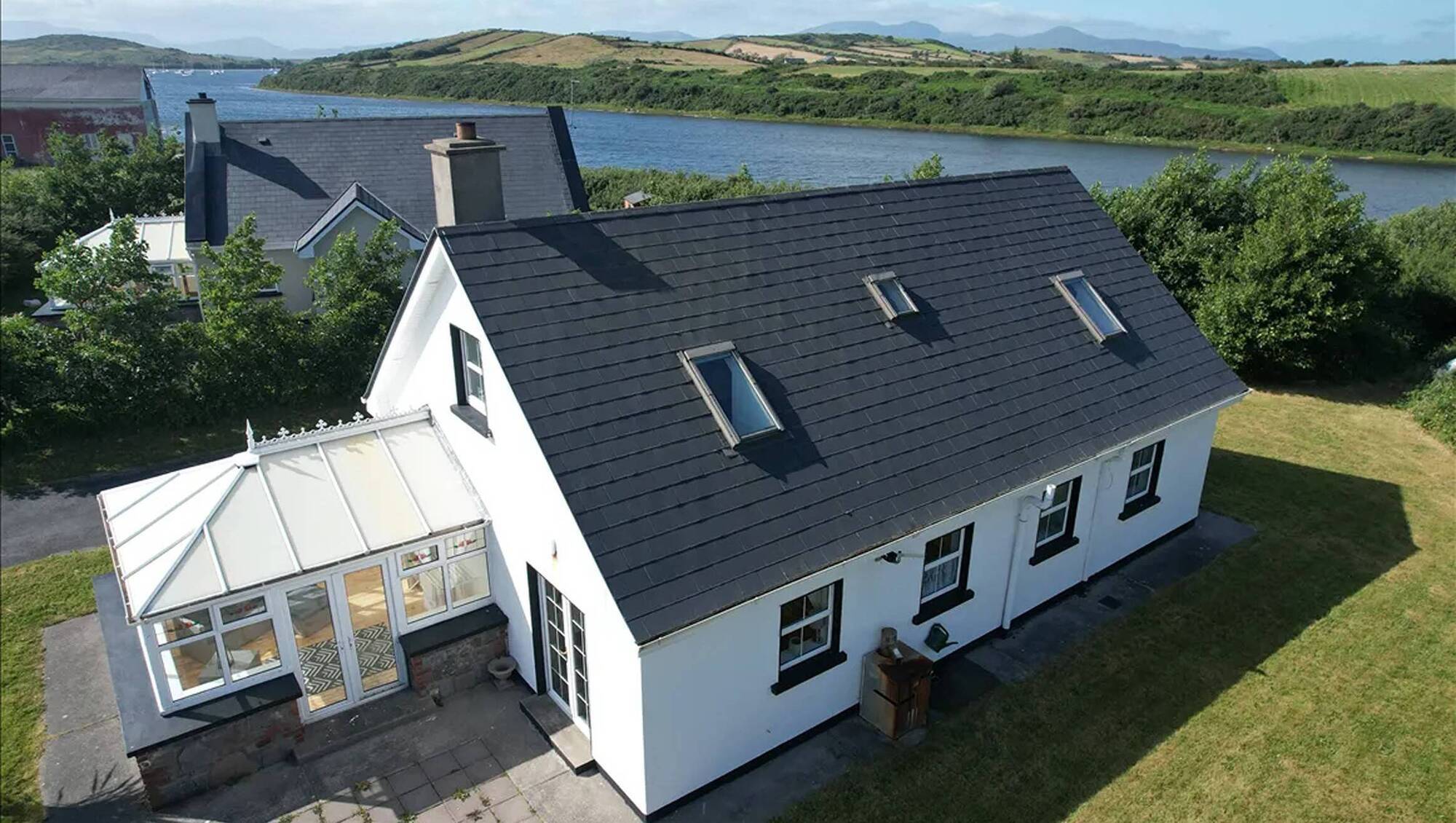 Mayo bungalow boasts spectacular views and direct access to sea shore ...