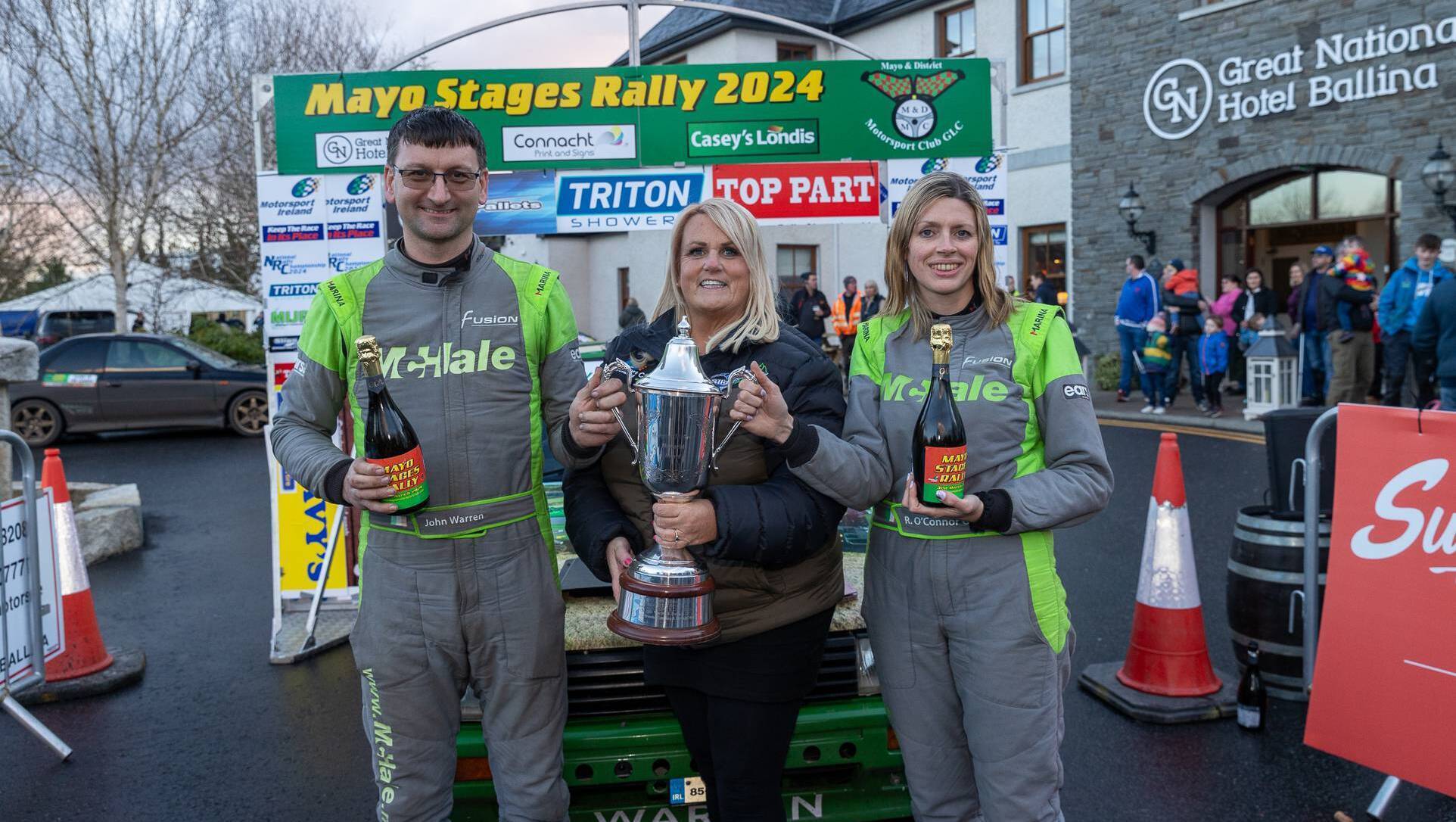 Husband and wife rally duo fastest in Mayo - sport - Western People