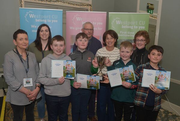 Local Notes: Double joy for Ballina Quay NS pupils at Credit Union Quiz ...