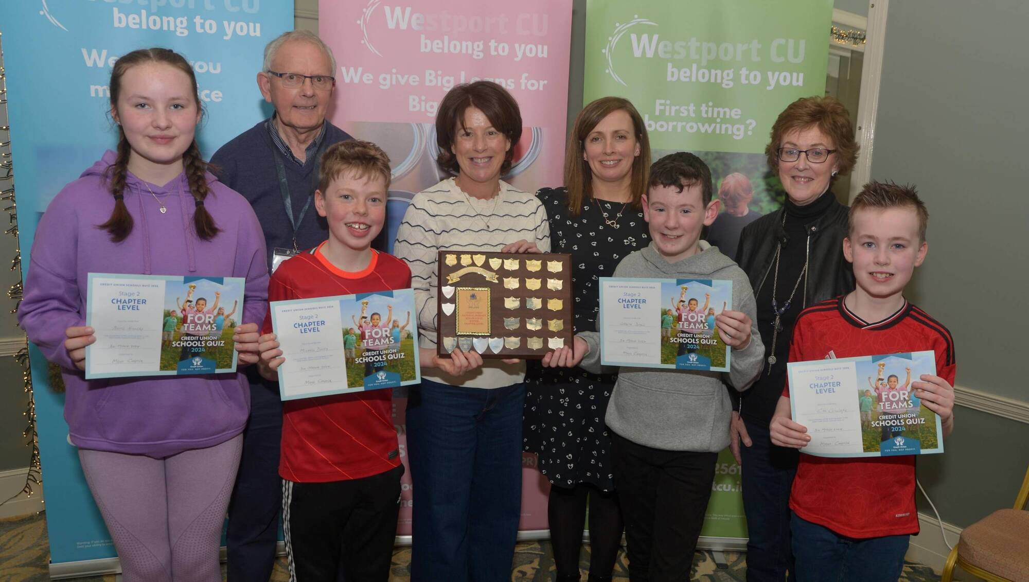 Local Notes: Double joy for Ballina Quay NS pupils at Credit Union Quiz ...