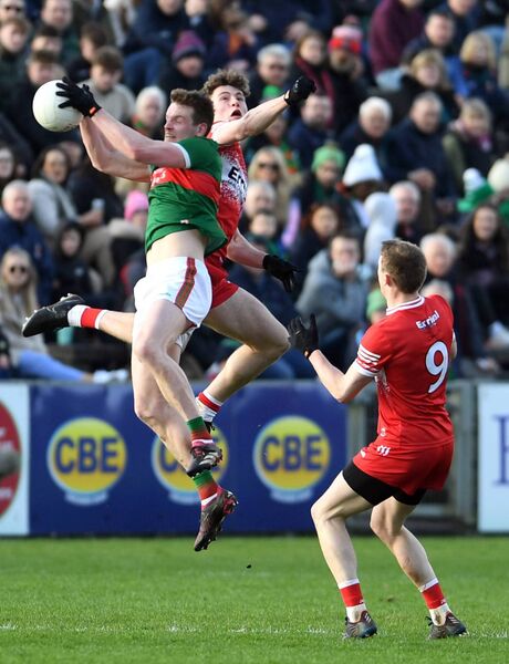 Mayo's trademark chaos not enough to topple Derry in St Patrick's Day ...