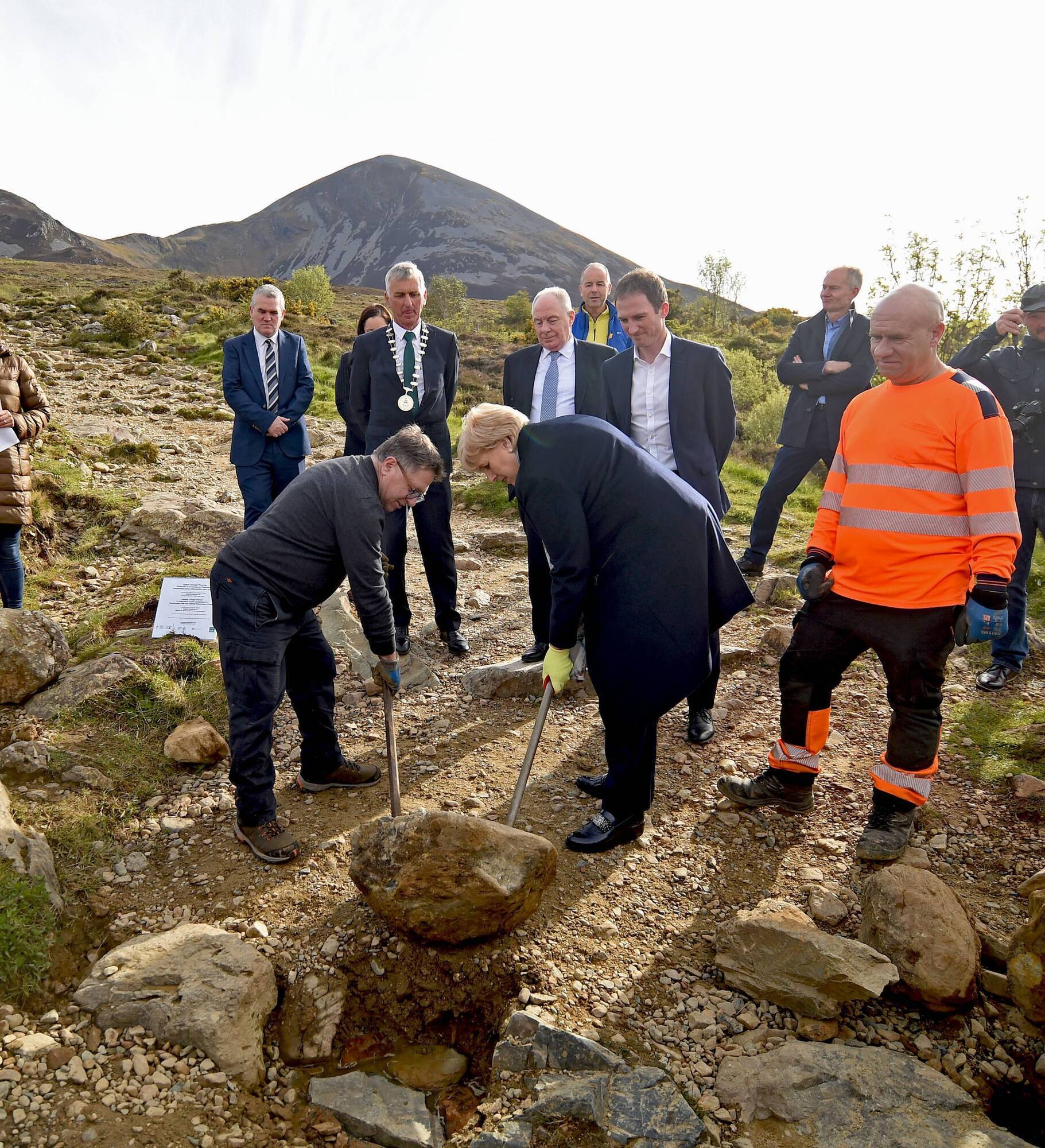 Croagh Patrick pilgrim path is opened - news - Western People