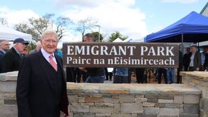 Photos: Kiltimagh Emigrant Park officially opens - news - Western People