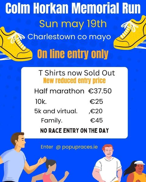 Colm Horkan Memorial Run 2024: Date, race times and registration ...