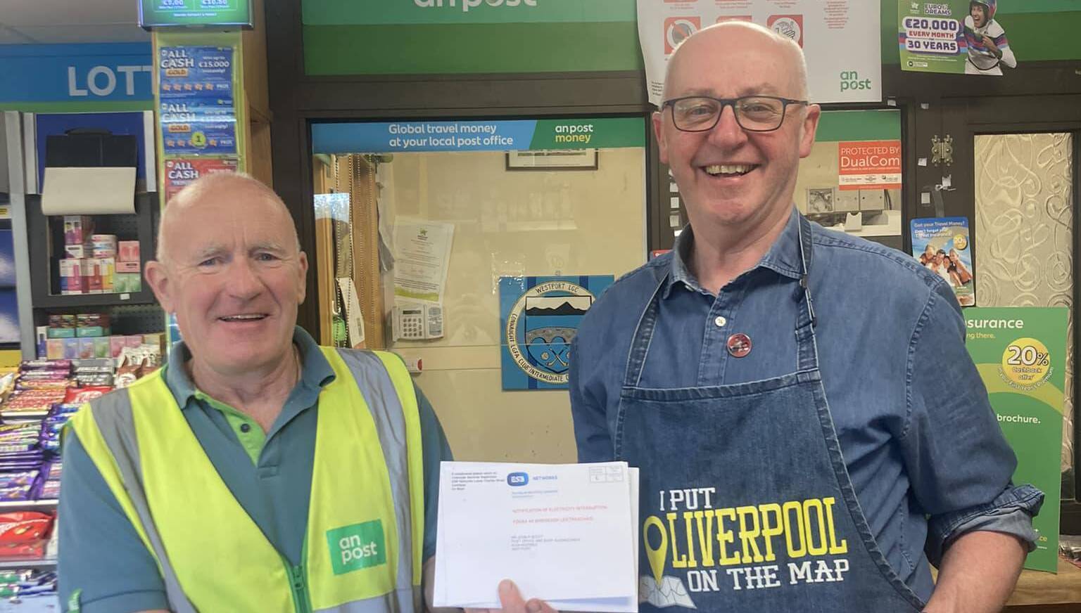 West Mayo postman wished well on retirement - news - Western People