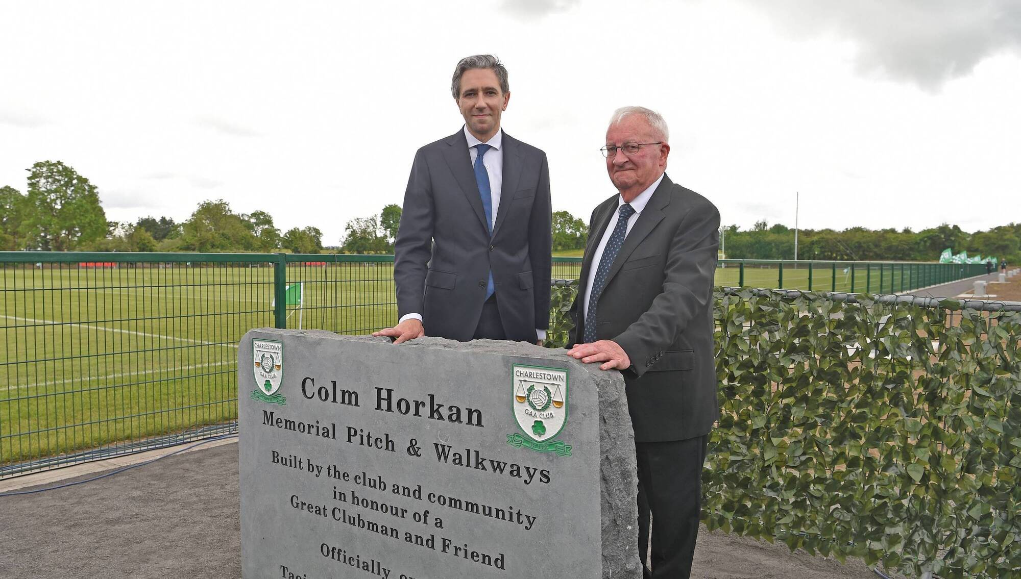 Emotional day in Charlestown as Taoiseach cuts ribbon on Colm Horkan ...